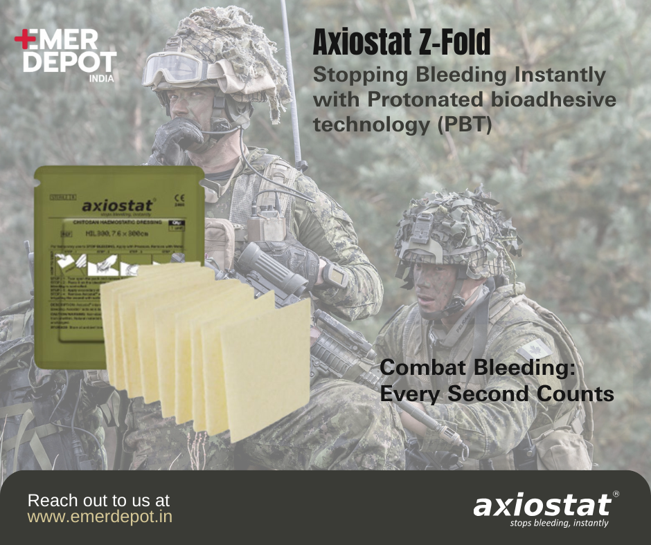 Combat Z-fold Gauze and its uses